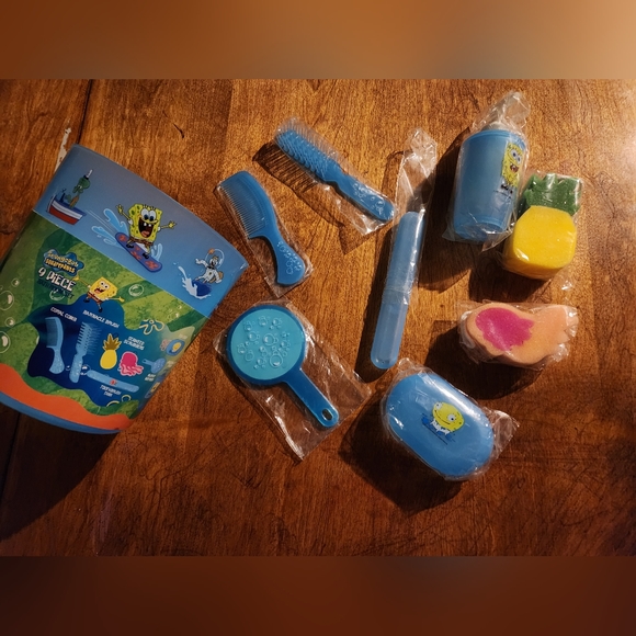 SpongeBob Squarepants | Bath, Skin & Hair | Vintage Spongebob 9 Piece ...